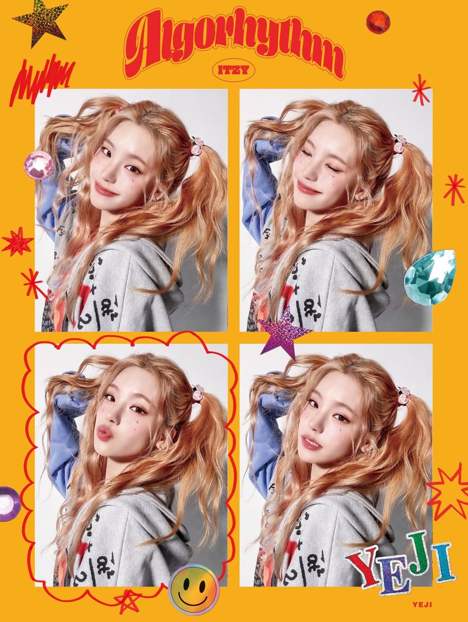 #分享 ITZY JAPAN 3rd Single『Algorhythm 』 4cut photo #YEJI ver.♫ - ITZY板 ...