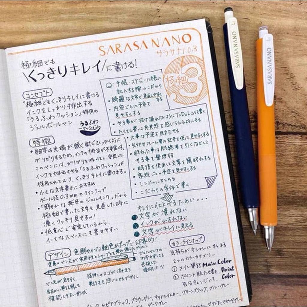 #分享 最近好流行復古色的原子筆 ZEBRA 低重心 中性筆 - 月夜夏 (@hong38) | Dcard