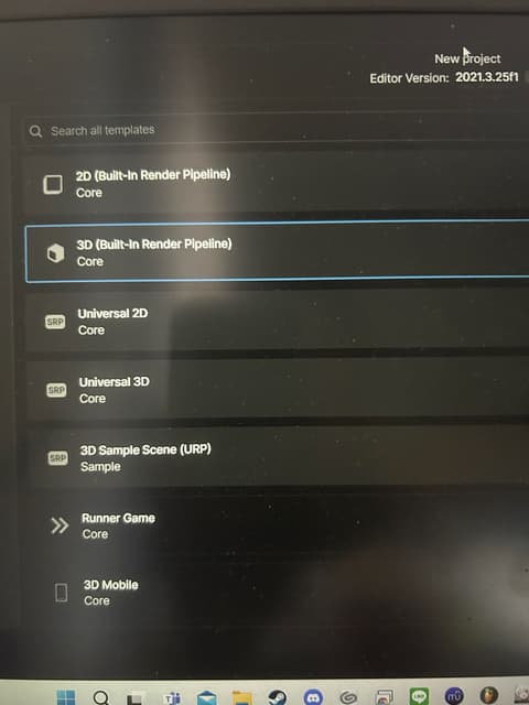 #問題 unity hub 無法創建 3D urp 專案 - 3C板 | Dcard
