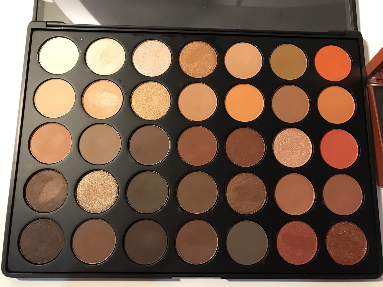 #補 相似色比較 眼影刷色分享(Morphe 35O and Urban Decay Naked Heat) - 美妝板 | Dcard