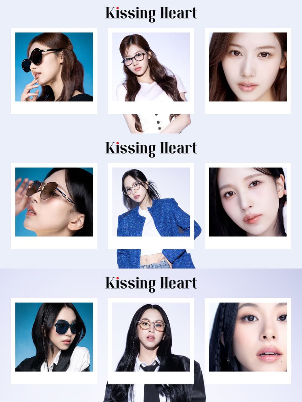 #分享 SANA、MINA、彩瑛 Kissing heart 代言照 - TWICE板 | Dcard