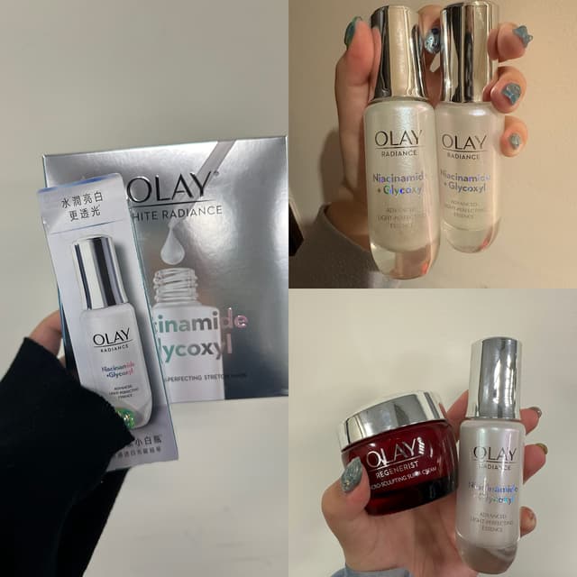 #開箱 Olay新品開箱 精華水乳組 - 美妝板 | Dcard