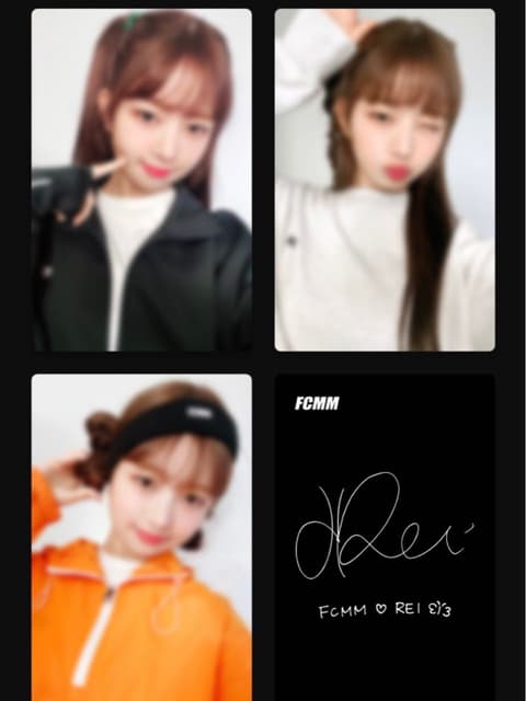 #分享 IVE Rei 擔任FCMM新代言人💚 - 追星板 | Dcard