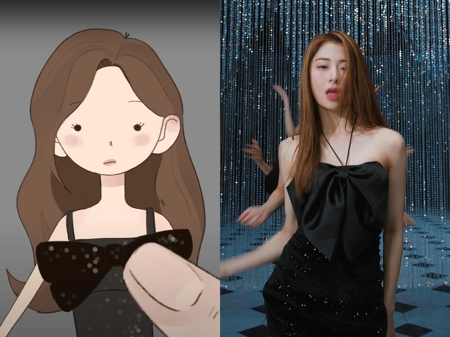 #閒聊 LE SSERAFIM 許允真 I ≠ DOLL 原圖對照+觀後感 - 追星板 | Dcard