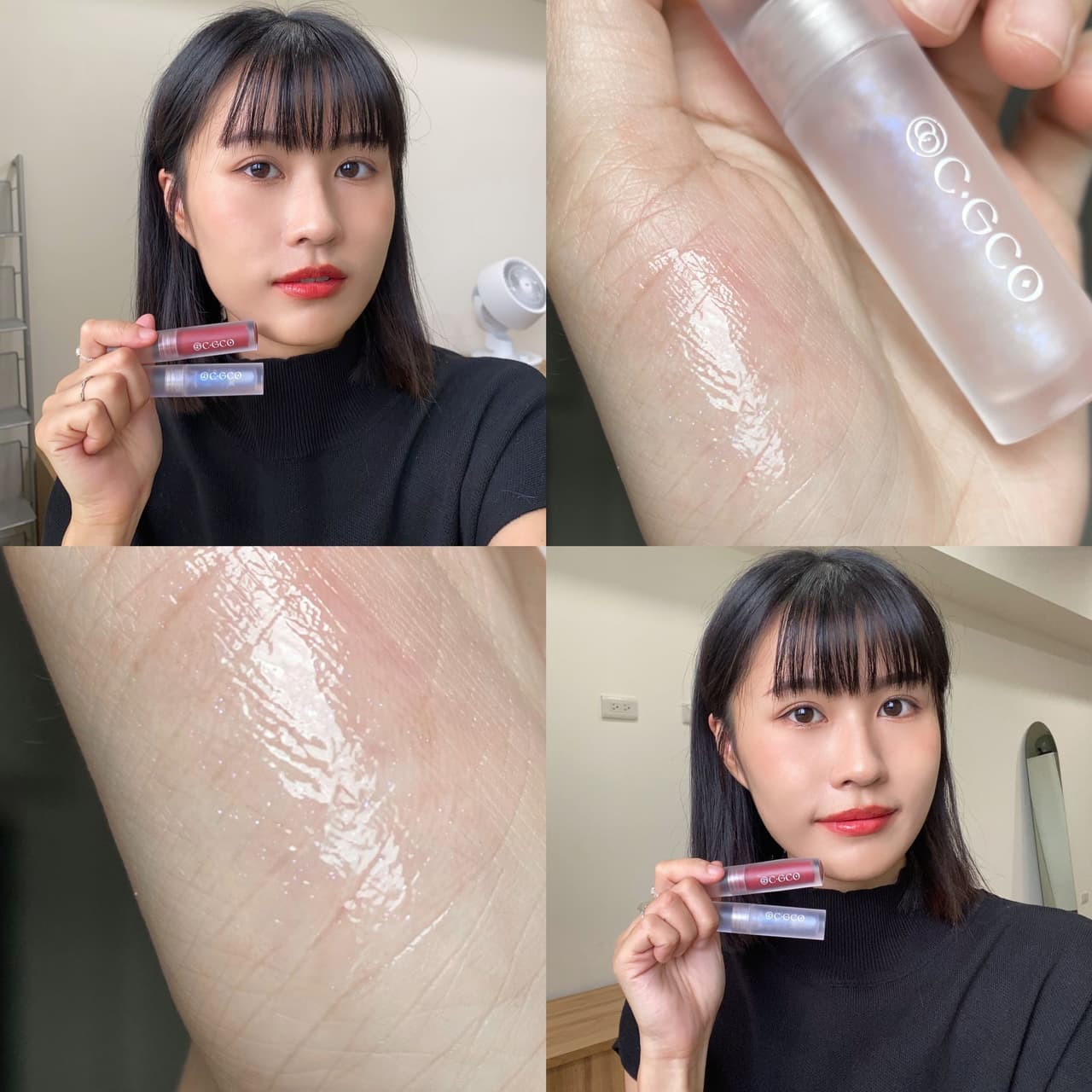 #抽獎 CGCO高保濕唇釉 全系列試色分享💖 - 嚕比 Ruby (@ruby__ii) | Dcard
