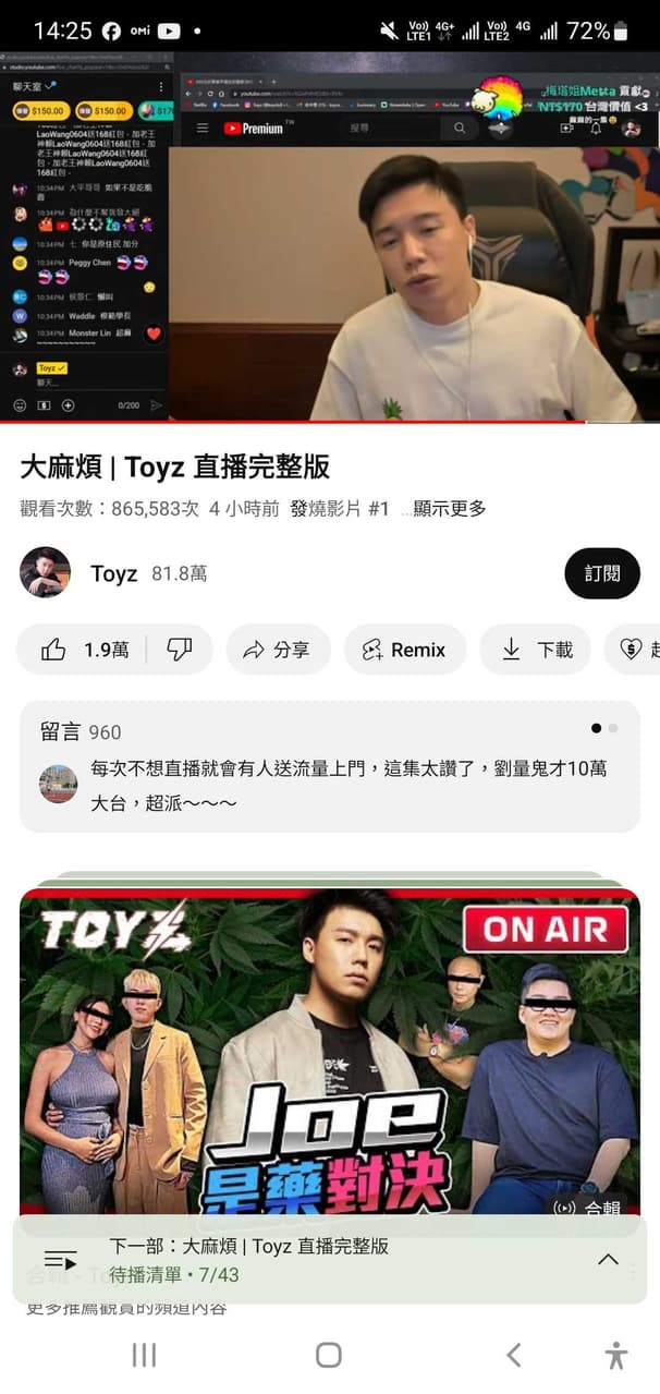 toyz新片 - YouTuber板 | Dcard