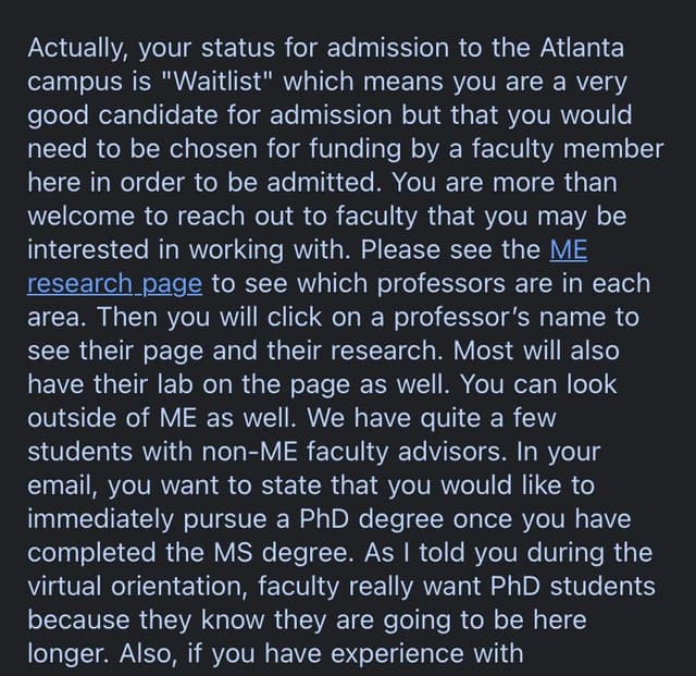 #請益 Georgia Tech 2024Fall waitlist問題 - 留學板 | Dcard