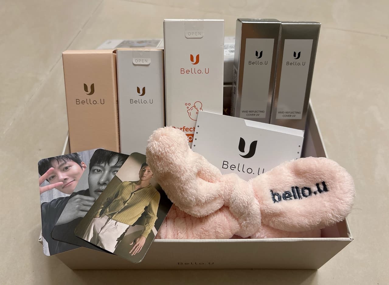 #分享 不靠醫美素顏發光 Bello.U禮盒開箱 - 女孩板 | Dcard