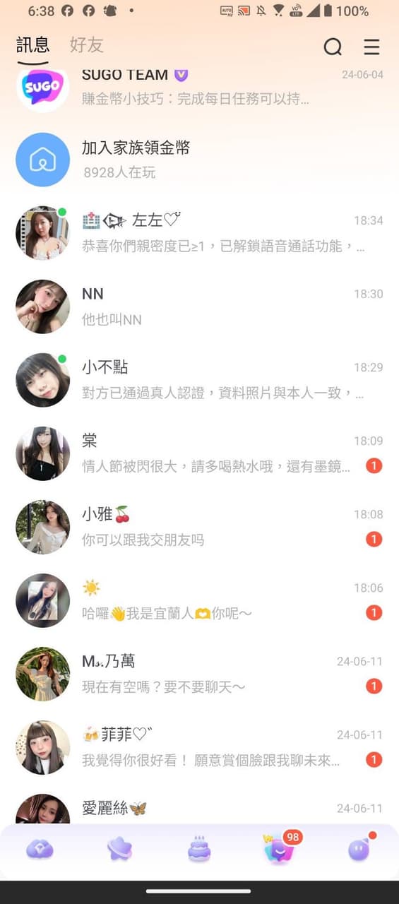 SUGO聊天居然女比男多？ - 閒聊板 | Dcard