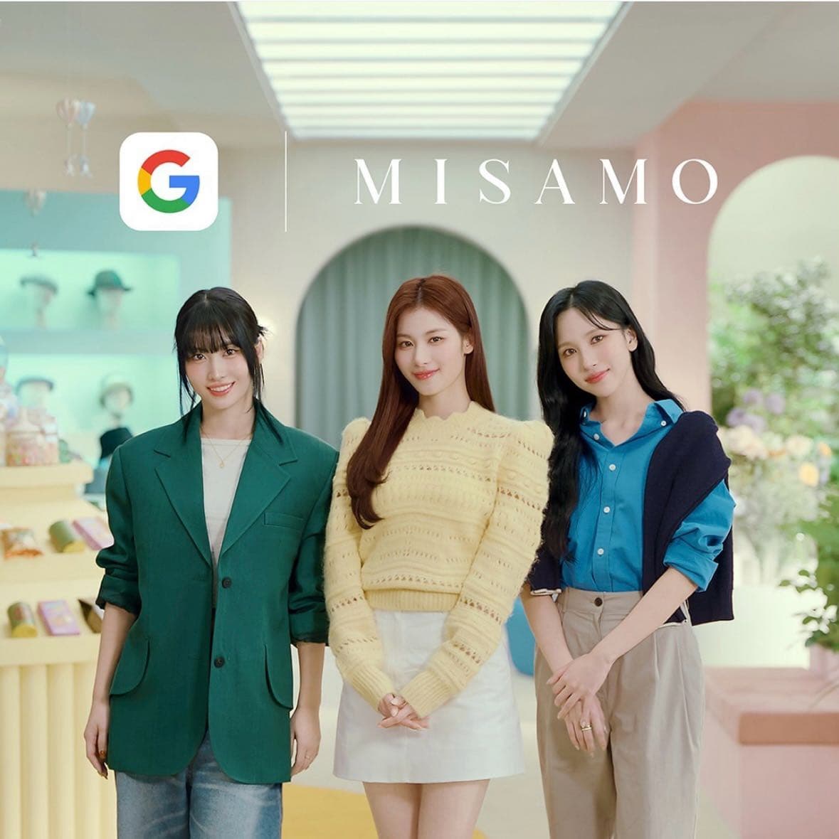 #分享 MISAMO Googleアプリ 新廣告！ - TWICE板 | Dcard