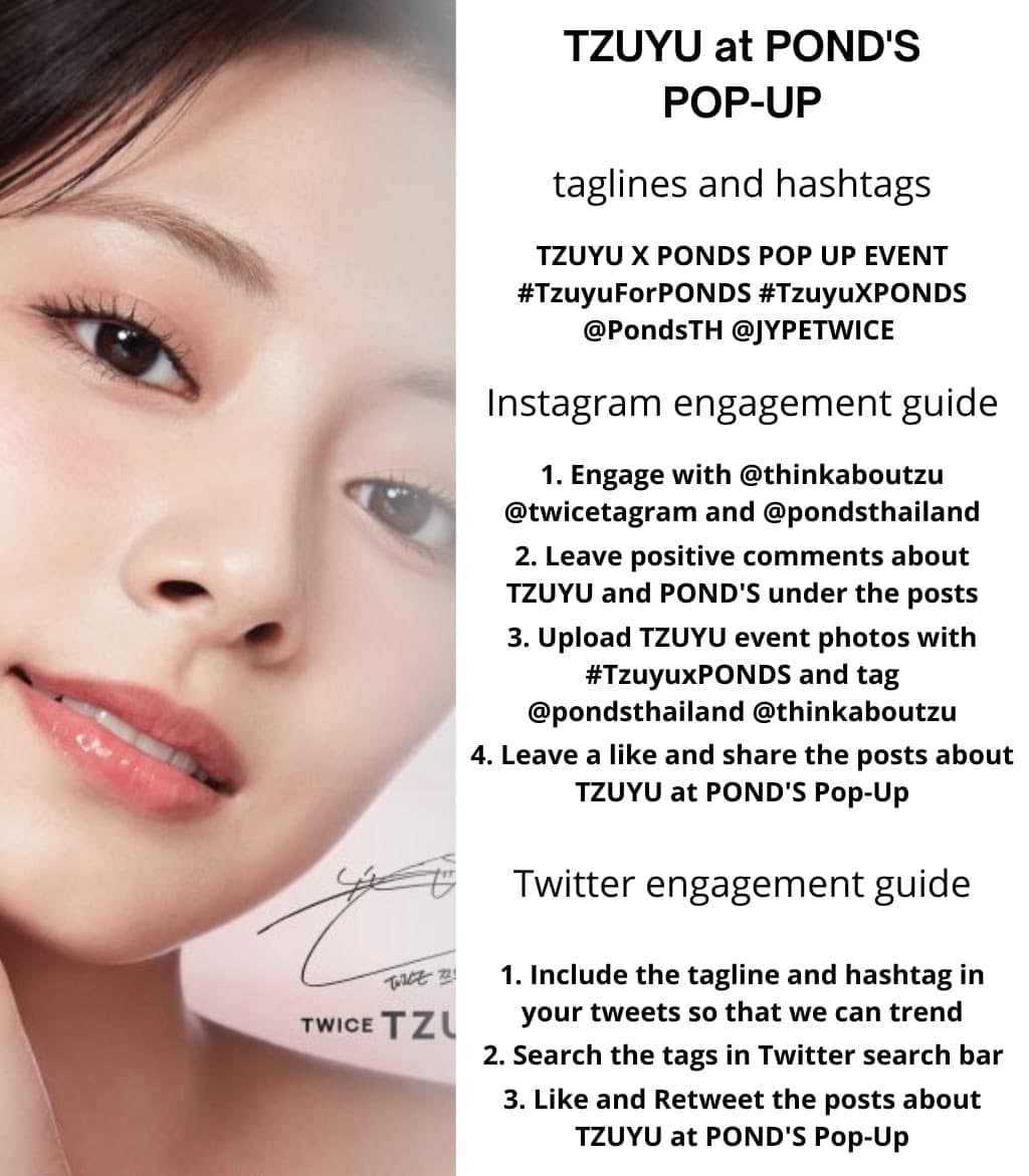 #分享 子瑜首次國外個人活動 (POND'S見面會) - TWICE板 | Dcard