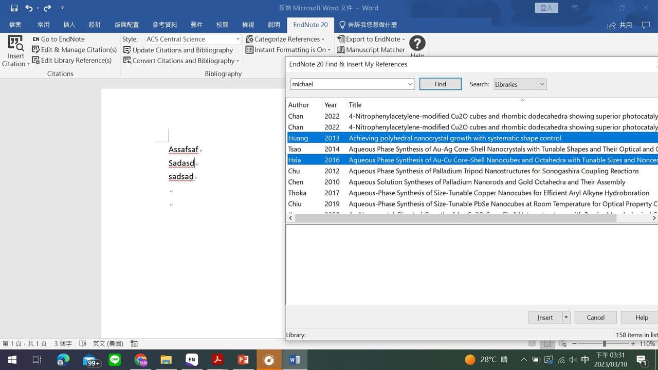 Endnote請益 - 研究所板 | Dcard