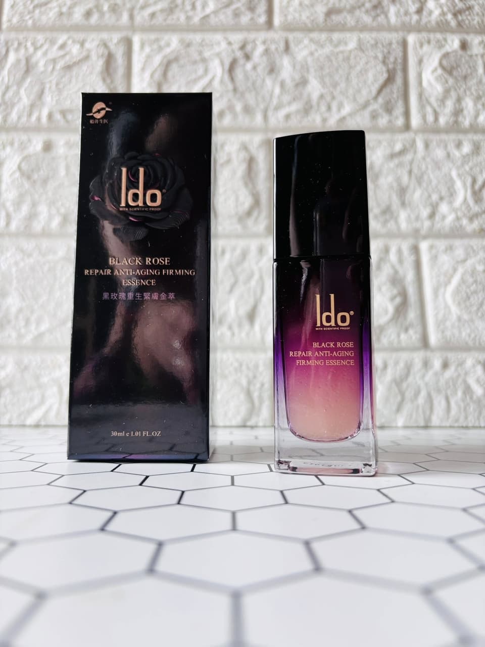 #開箱 專為壓力疲憊肌打造的保養神器／Ido醫朵 黑玫瑰修護抗老系列 - 美妝板 | Dcard