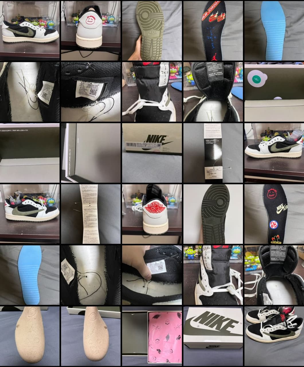 #我要賣 AJ1 low x Travis Scott Olive橄欖 - 二手交易板 | Dcard