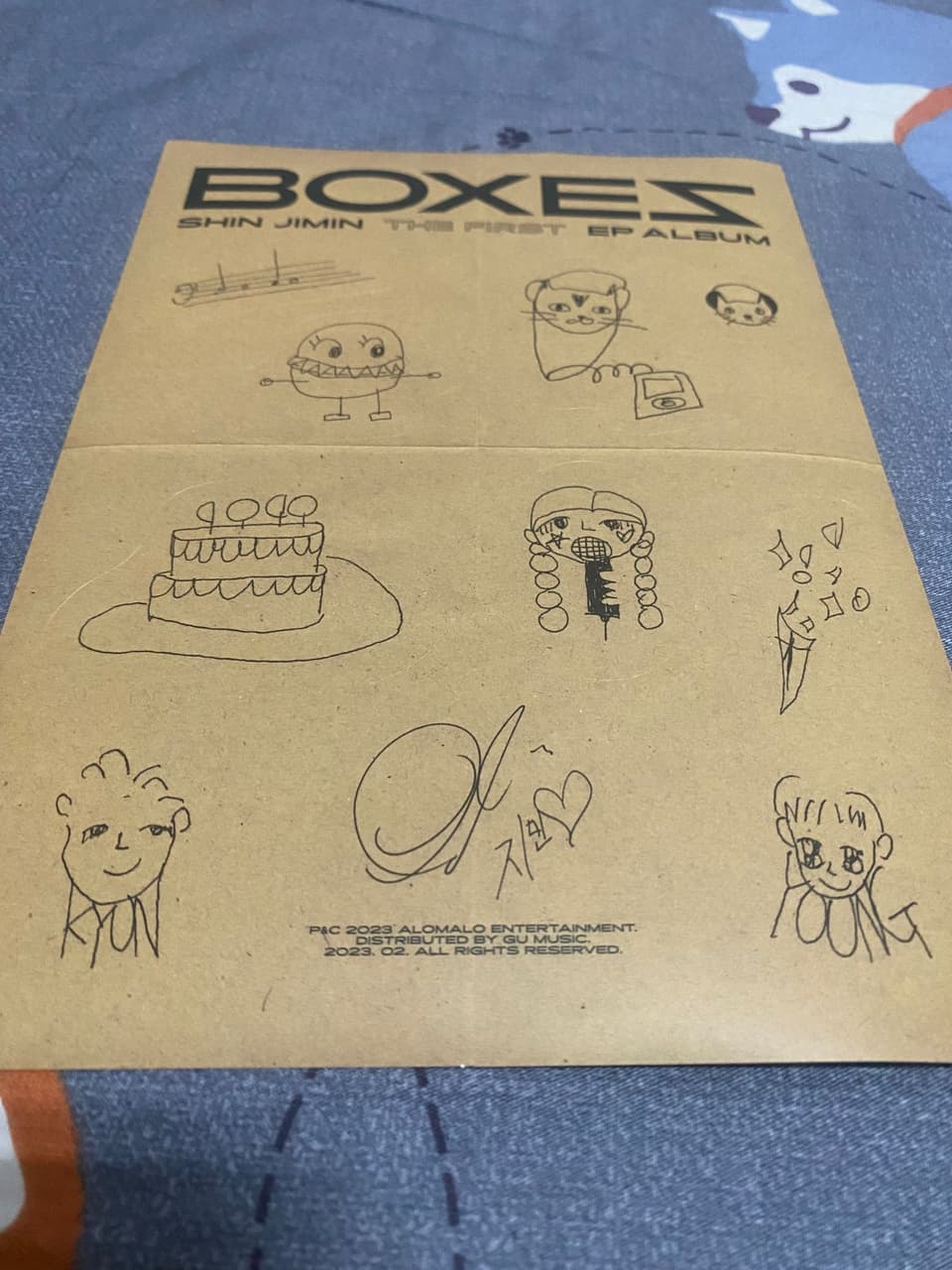 #閒聊 申智珉 BOXES 專輯開箱 📦 - 追星板 | Dcard