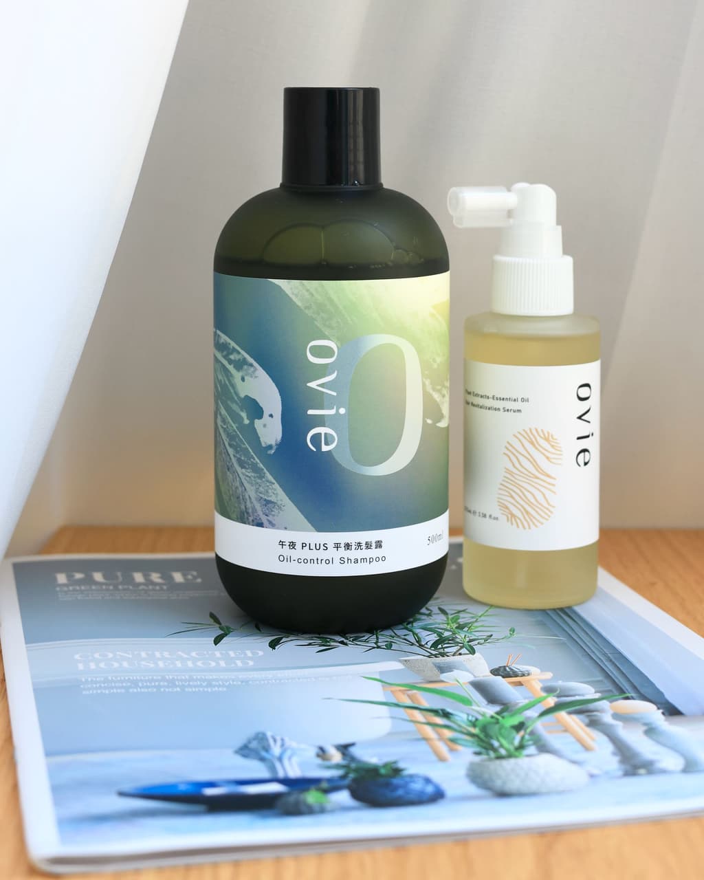 #分享 油頭認證的精油髮品( ՞꜆. ̫.꜀ ՞)🪴🌱｜夏天對抗出油扁塌就靠ovie！ - 雞腿小公主 (@rei_1998) | Dcard