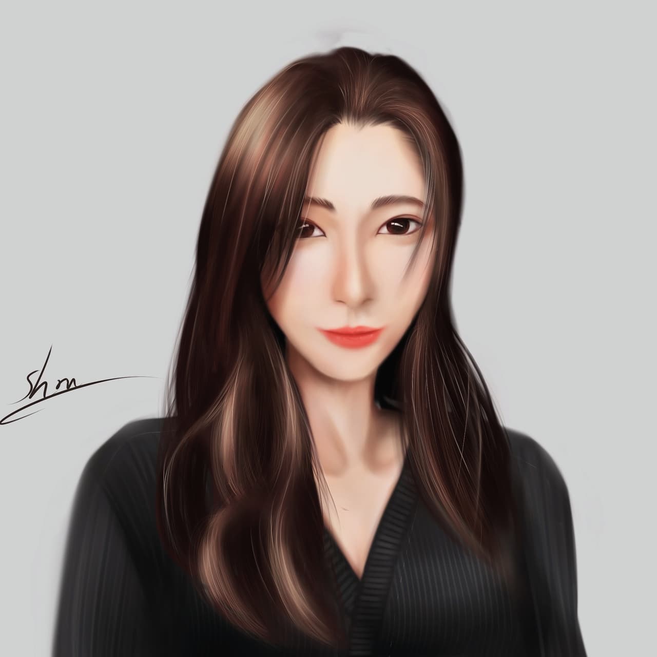 Procreate 人像練習 - 插畫板 | Dcard