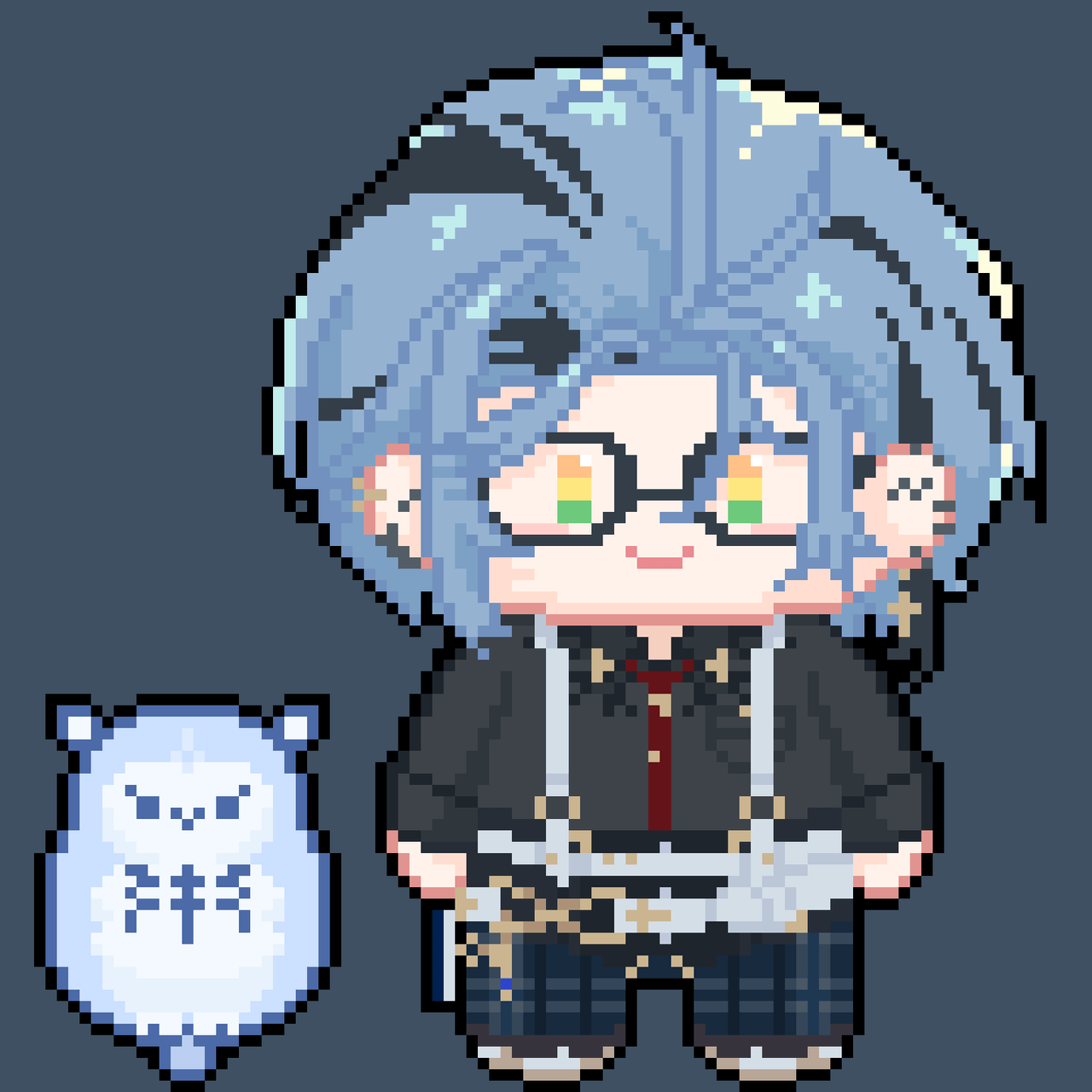 #彩虹社EN NIJI EN的Hex即將畢業，所以把握機會畫了一下他🖤 - VTuber板 | Dcard