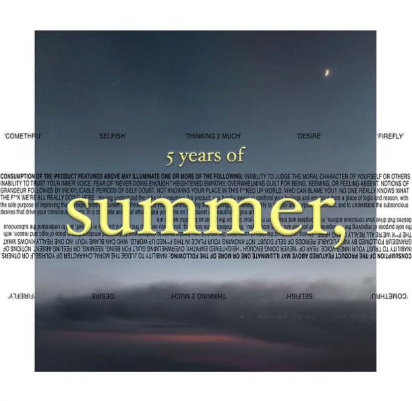 美國創作男歌手傑瑞米查克 (Jeremy Zucker) 慶祝 EP《summer》迎來五週年，再次推出新單曲！ - Ricky ...