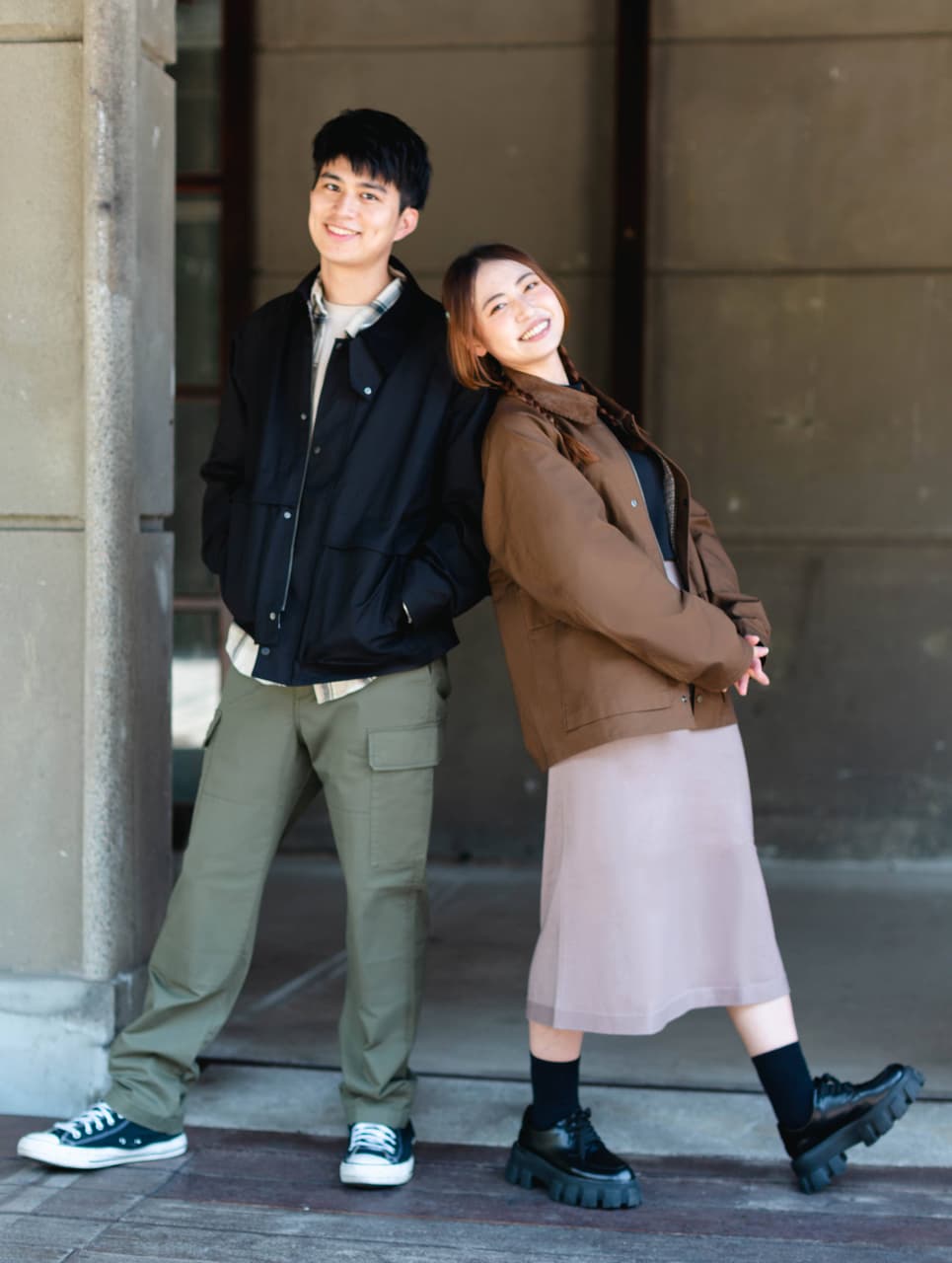 2023必看最實用穿搭🔥UNIQLO攜手Dcard潮編Rio＆曼曼展示秋冬風格提案📝只需一件工裝外套 普通穿搭秒變潮流焦點🍂😄 - 穿搭板 | Dcard