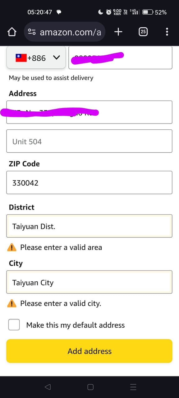 問，亞馬遜地址填寫 - 網路購物板 | Dcard