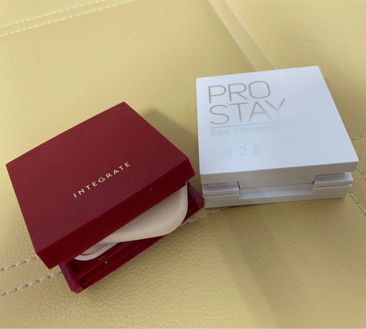 粉餅PK！Integrate v.s 1028 - 美妝板 | Dcard