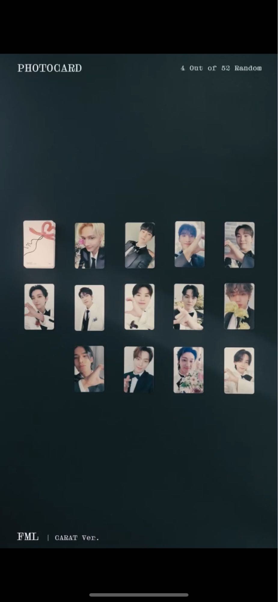 #分享 迷十 '𝑭𝑴𝑳'｜Physical Album Preview - SEVENTEEN板 | Dcard