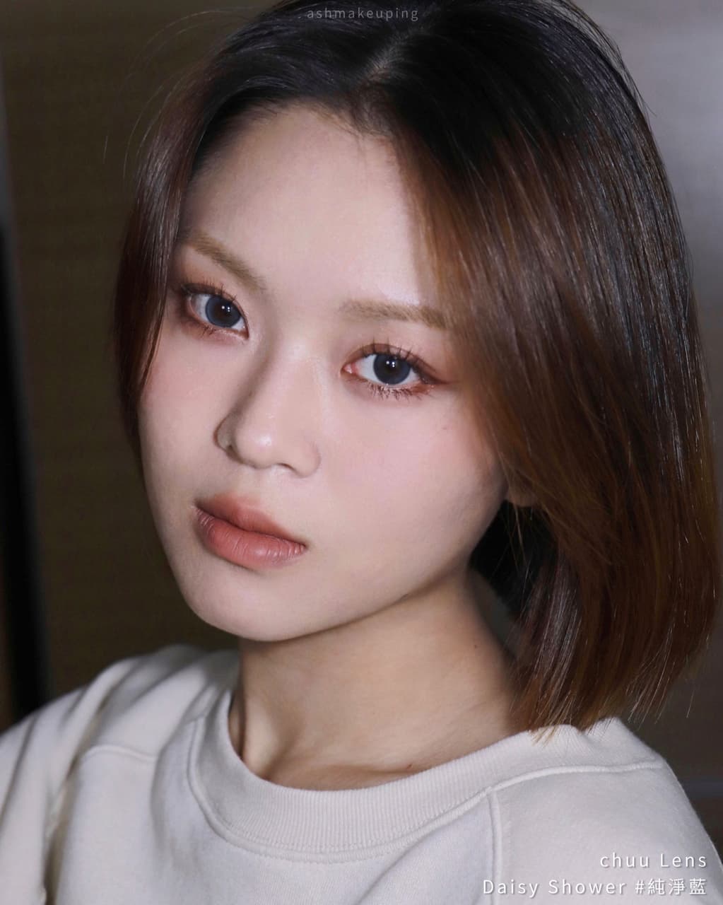 chuu Lens ♡ Daisy Shower 純淨藍｜清澈的藍寶石雙眼 #折扣碼 - ash (@itsmeee_) | Dcard