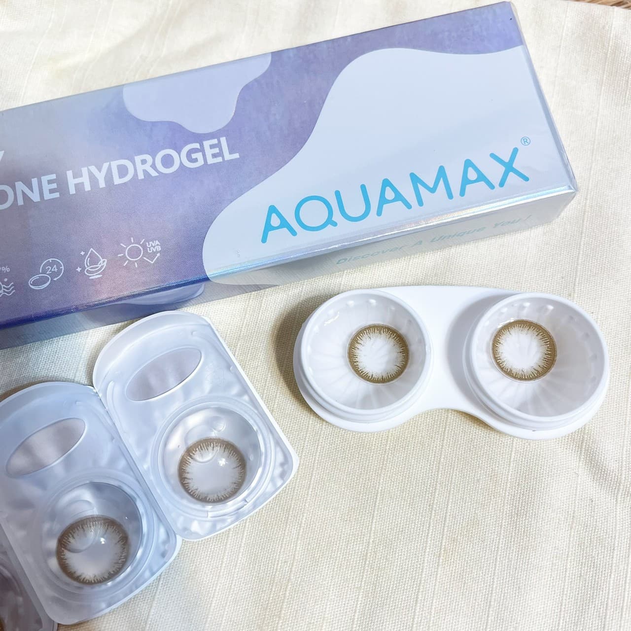 AQUAMAX 新的矽水膠彩日分享 💦 - 隱形眼鏡板 | Dcard