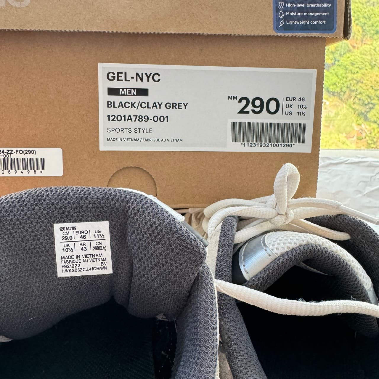 #我要賣 售出/ASICS Gel-NYC Clay Grey - 二手交易板 | Dcard