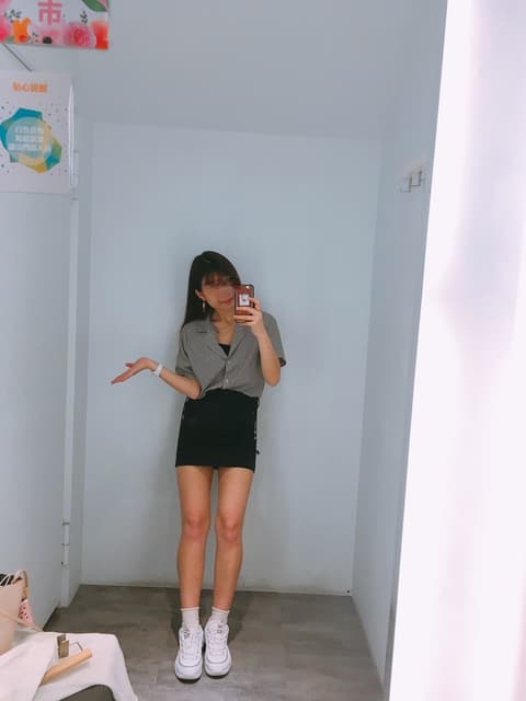 #更#161cm夏季穿搭（長、短髮照） - B65 留言 | Dcard