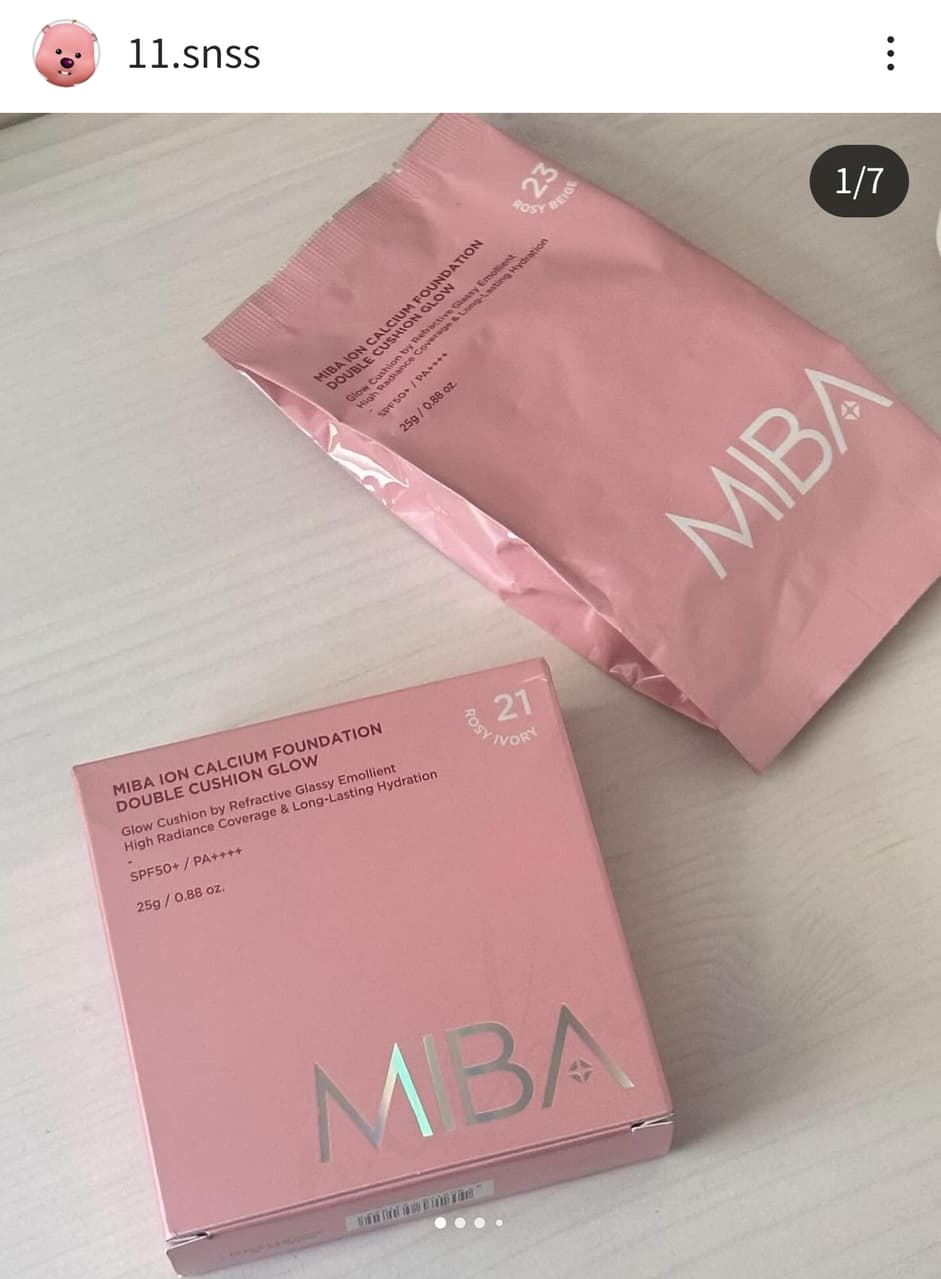 #我要賣 （已售出）蕭伊推薦🩷韓國MIBA貴婦氣墊 - 二手交易板 | Dcard