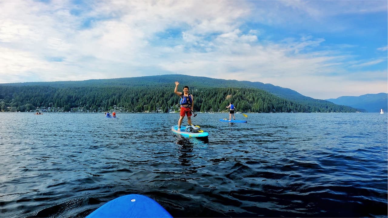 溫哥華 SUP 在 DEEP COVE體驗！ - 旅遊板 | Dcard