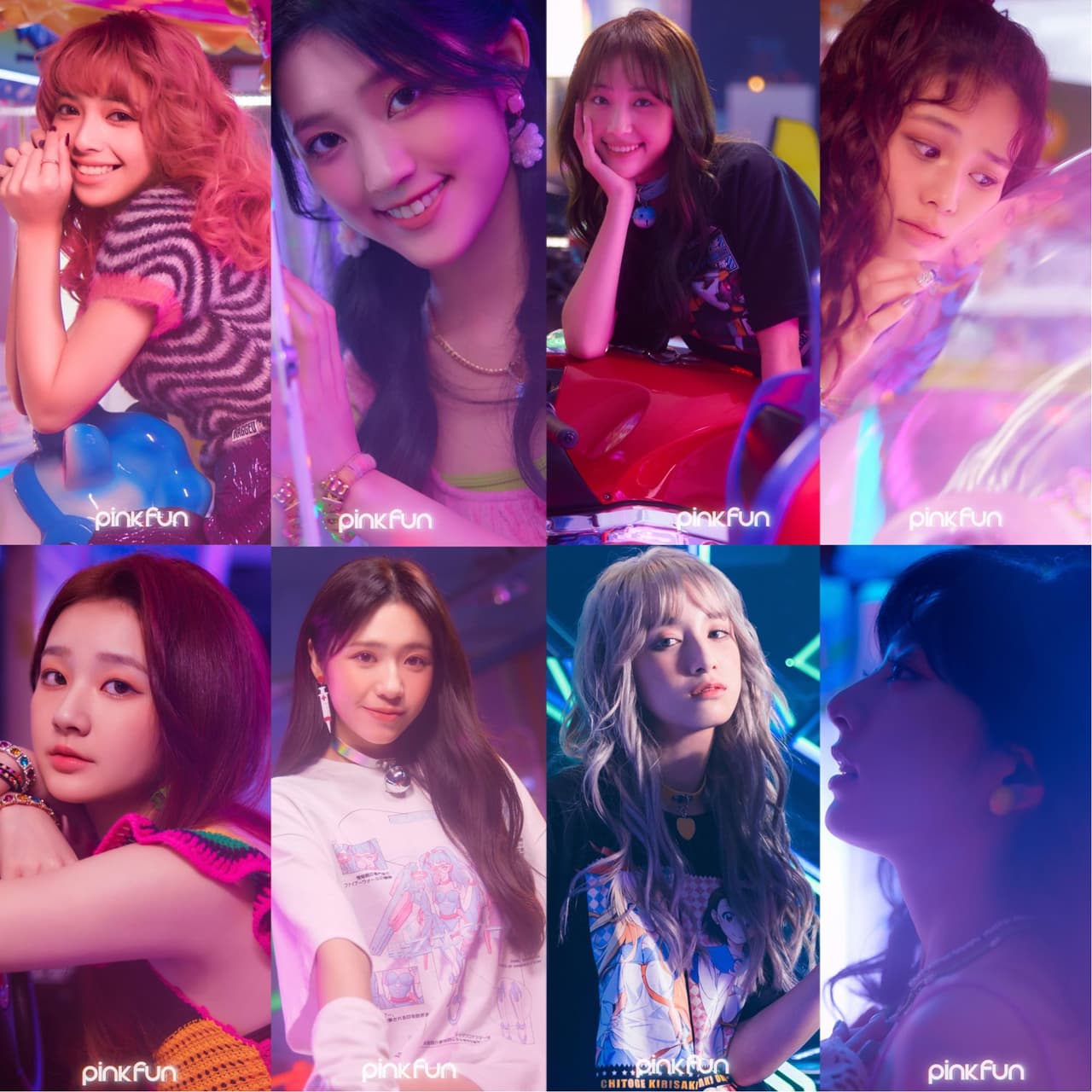 PinkFun 新EP宣傳照 - 菱格世代 DD52板 | Dcard