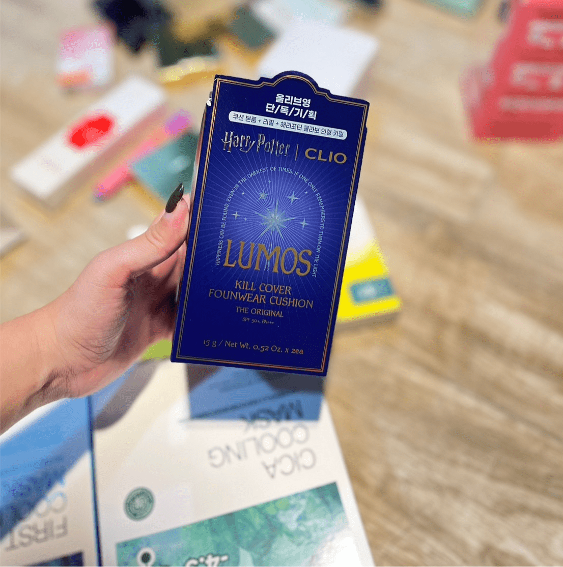 #我要賣 全新 賠售 CLIO X哈利波特聯名氣墊 - 二手交易板 | Dcard