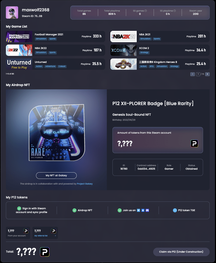 【項目分享】Steam玩家準備拿空投啦-Project Twelve(P12) - 小烏鴉Ma𝕏 (@soaringcrow) | Dcard