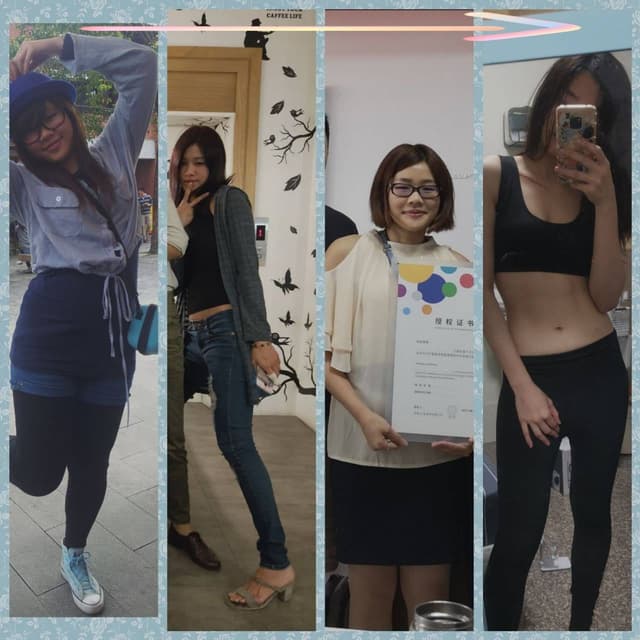 是整形嗎？ 年輕大媽VS輕熟姊姊68kg-48kg 換頭換身 - 閒聊板 | Dcard