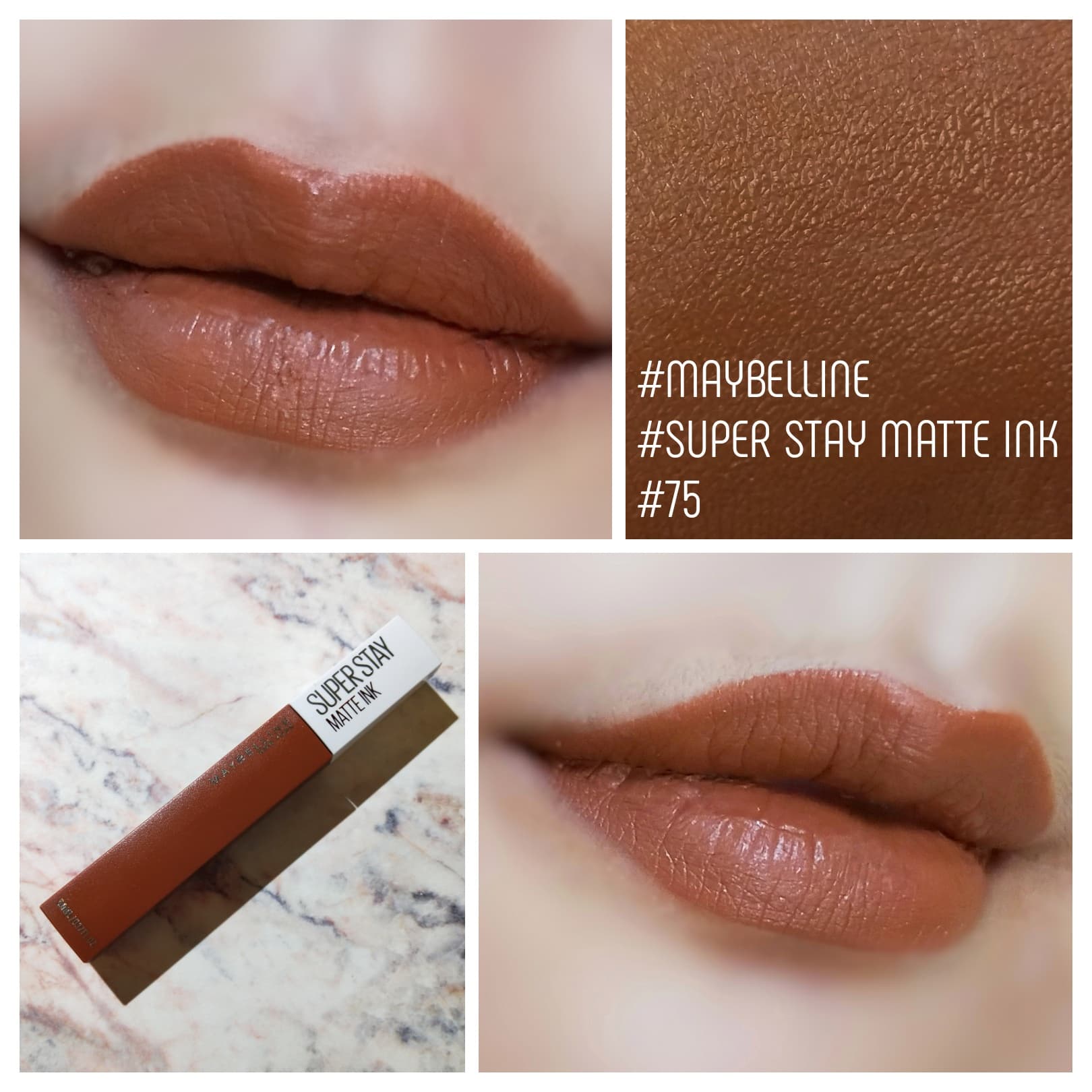 #試色 #maybelline superstay matte ink #75 - 美妝板 | Dcard