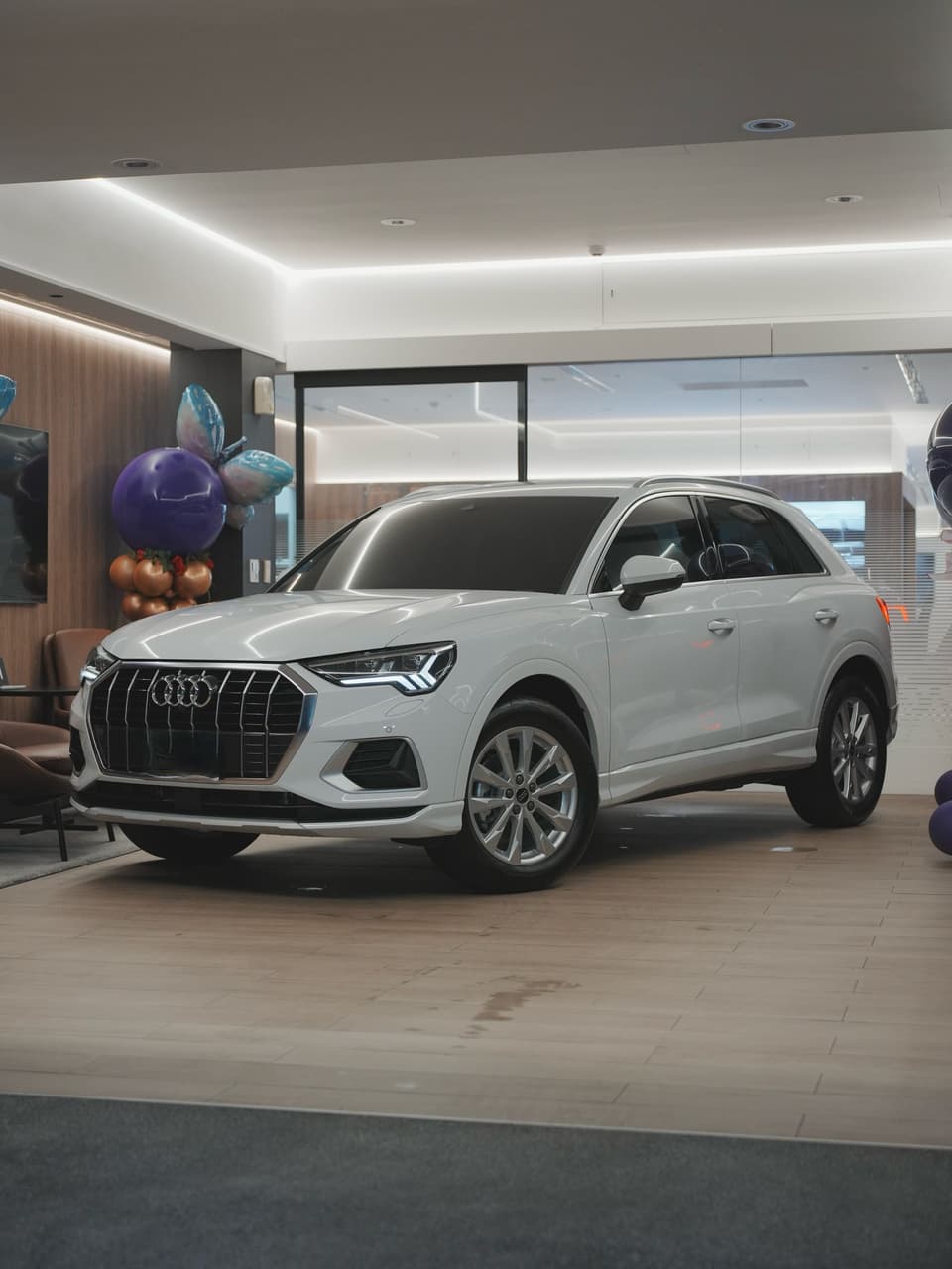 Audi Q3 35 TFSI advanced｜金屬冰川白 Glacier White 2Y｜交車照片分享 - 汽車板 | Dcard