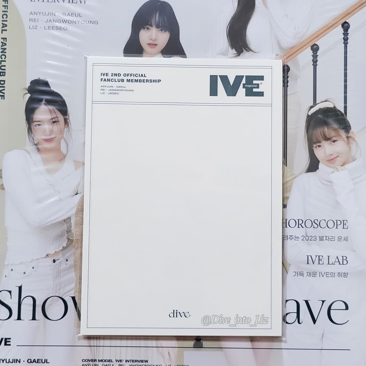 #分享 MAGAZINE IVE 二期會員禮開箱 - IVE板 | Dcard