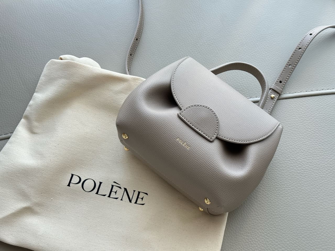 #我要賣 降售！求帶走！ Polene number one nano Taupe 超百搭（已售出） - 二手交易板 | Dcard