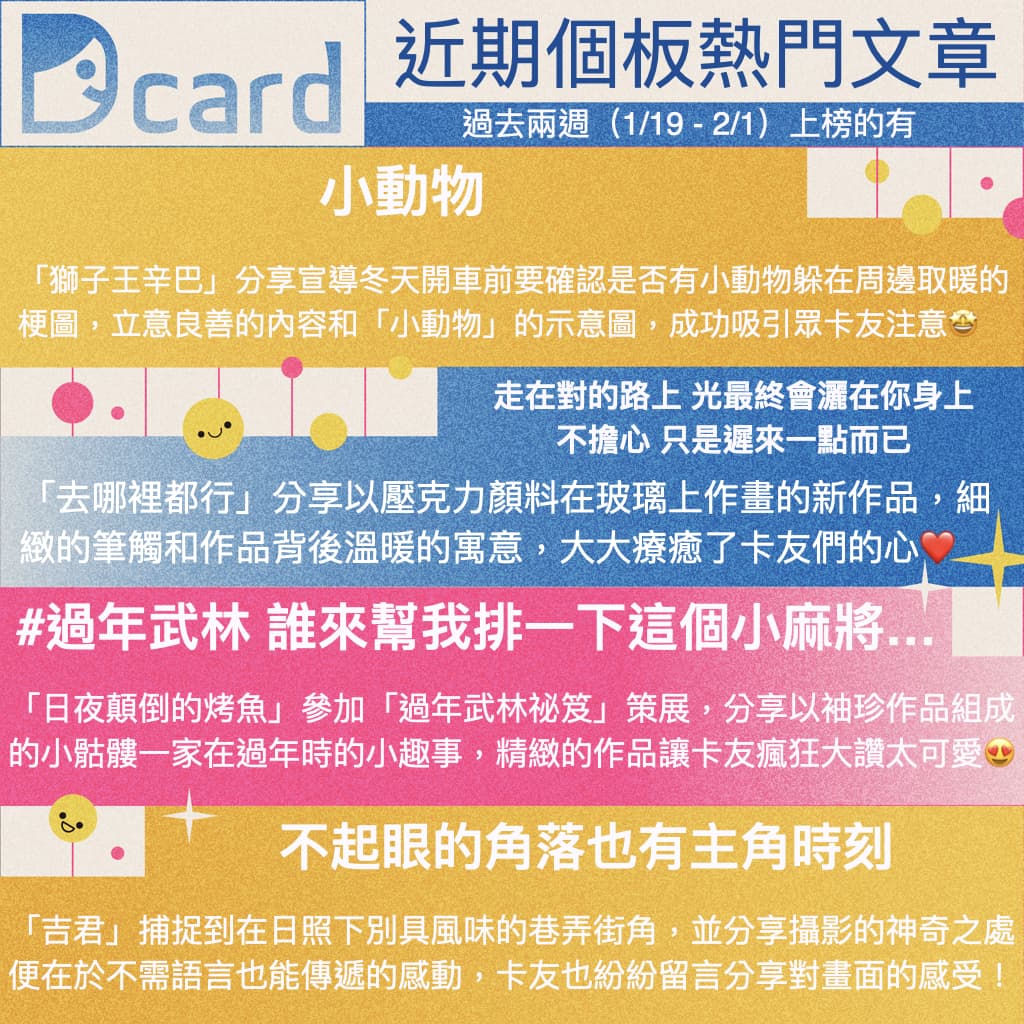 ＃創作靈感包 Dcard 熱門創作主題總整理 ️2023/2/1 - 創作者小管家 (@creator_angel) | Dcard