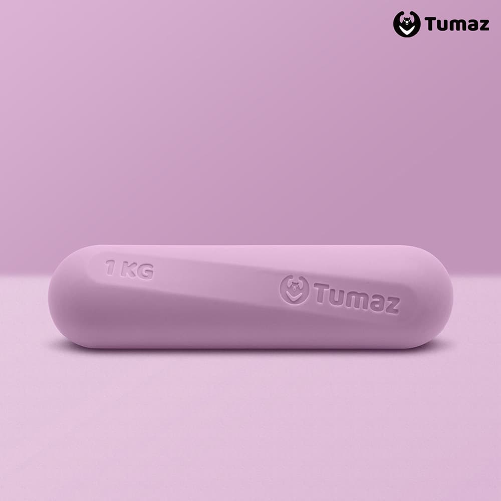 TUMAZ｜時尚小啞鈴 莫蘭迪色系（環保材質／一體成型） - 健身板 | Dcard