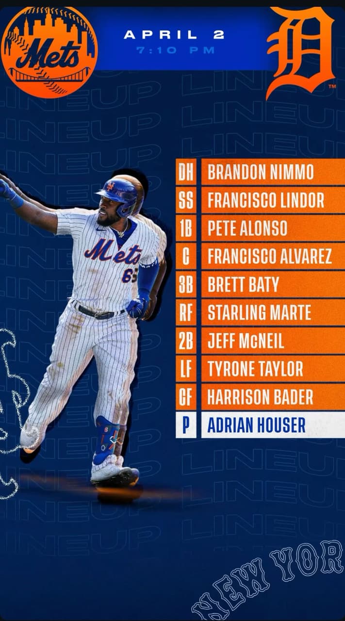 #賽事討論 2024/4/3 MLB 例行賽 / 底特律老虎DET vs. 紐約大都會NYM / 賽事討論區（因雨延賽） - MLB板 | Dcard