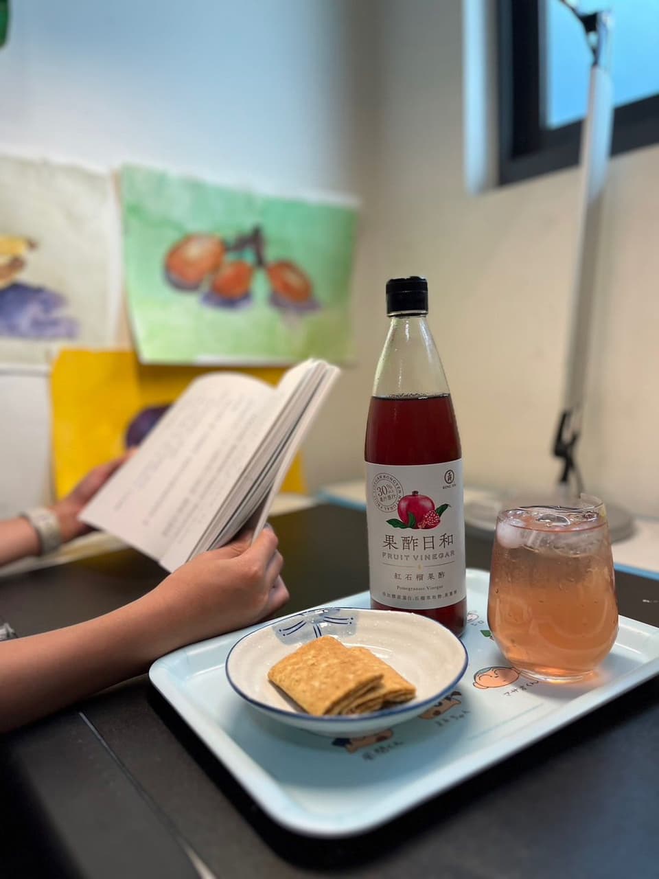 適合小孩的下午茶 『紅石榴果醋』好喝(^o^)/ - 小肥魚魚 (@smallfatfish) | Dcard