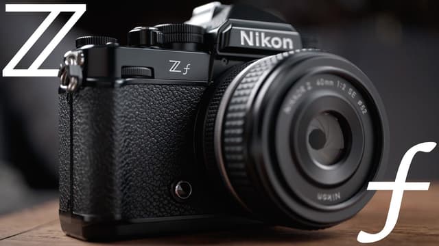 Nikon Zf 開箱 + 拍照、N-Log 錄影實測！Z9、Z8 旗艦功能塞進 FM2 經典外型，一台能夠體驗百年光學魅力，什麼鏡頭都能轉接的「有靈魂的相機」 - 個人看板板 | Dcard