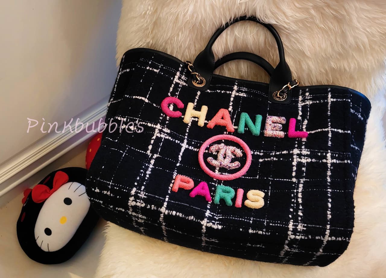 #開箱 CHANEL 22K 大型購物包 - 精品板 | Dcard