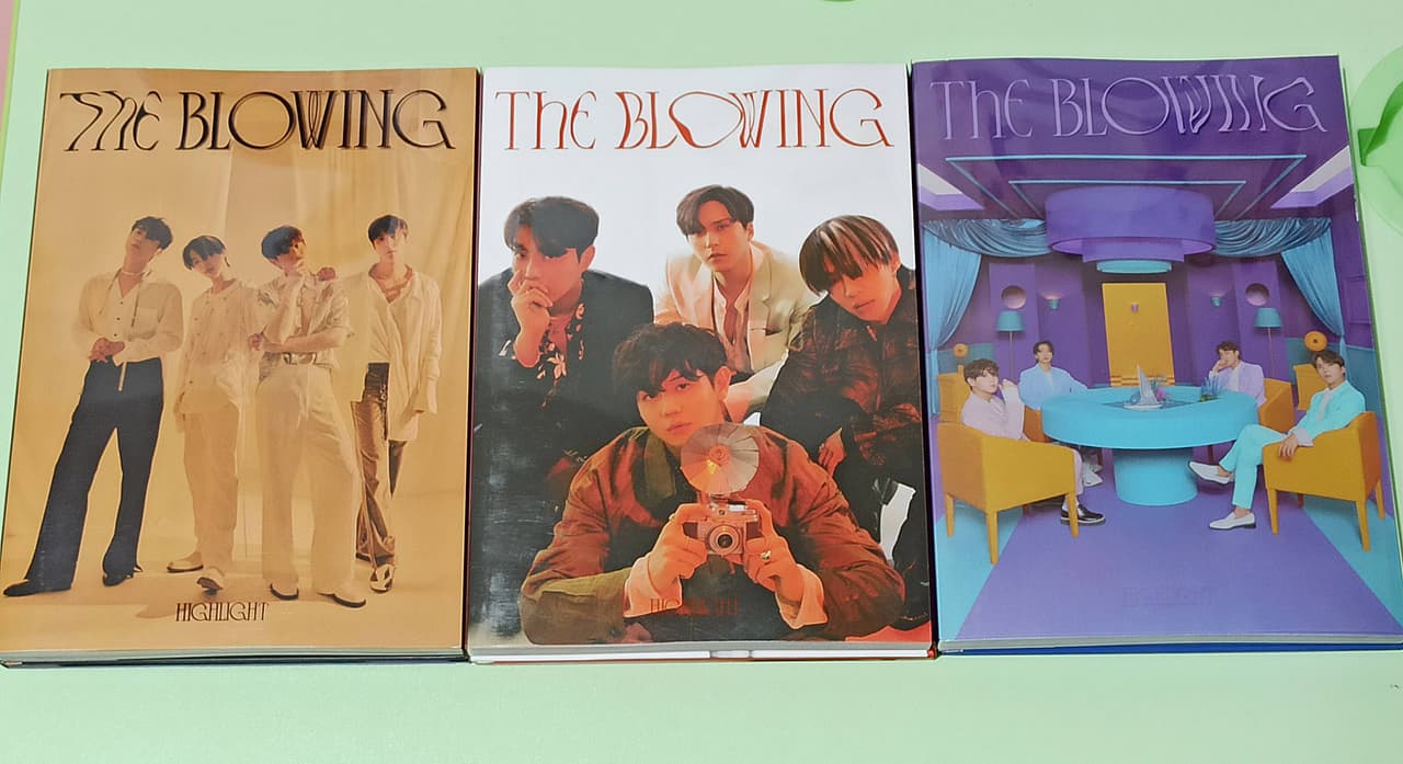 HIGHLIGHT《The Blowing》專輯開箱 - 追星板 | Dcard