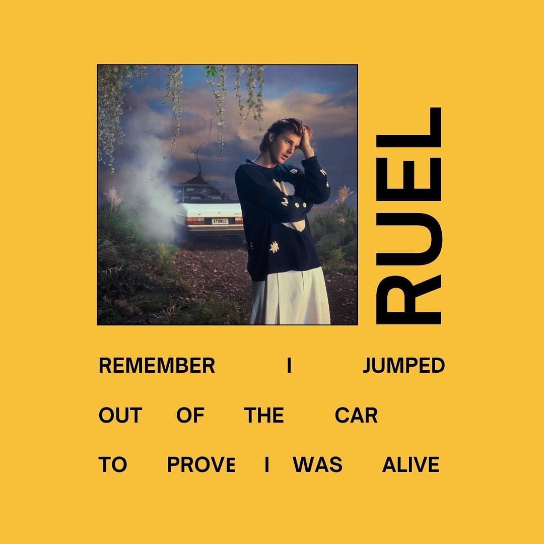 #分享 Ruel 首張個人專輯《4TH WALL》— 以自身成長之痛刻劃出的一齣戲 - 西洋音樂板 | Dcard