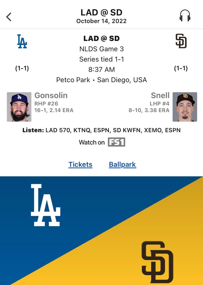 NLDS 道奇 vs. 教士 G3 先發投手預告 - MLB板 | Dcard